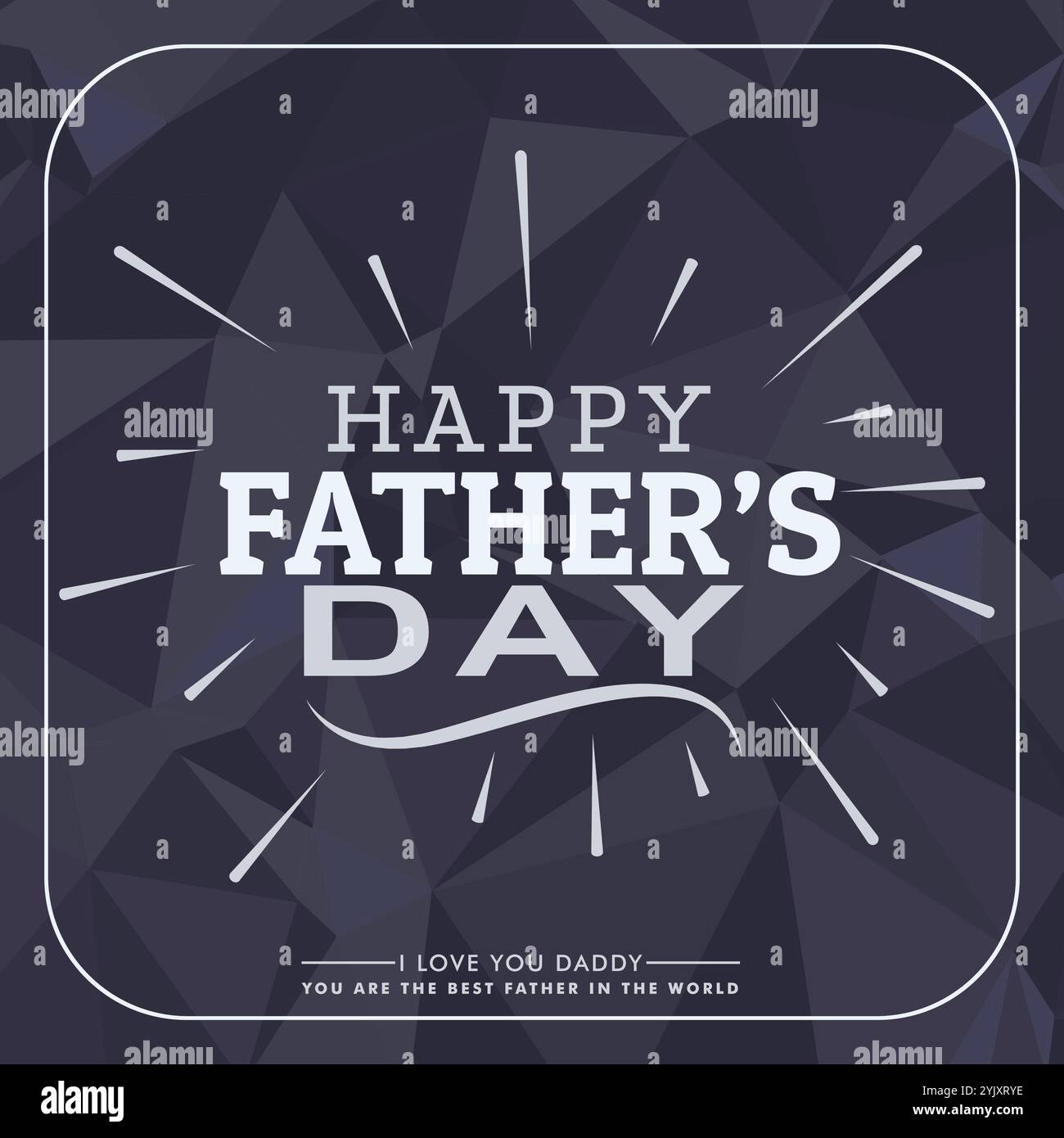 fathers day greeting card template Stock Vector Image & Art - Alamy
