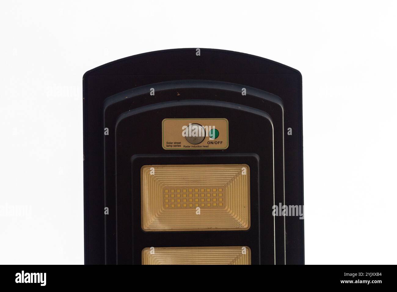 LED, solar-powered, motion detection security street light panels used ...