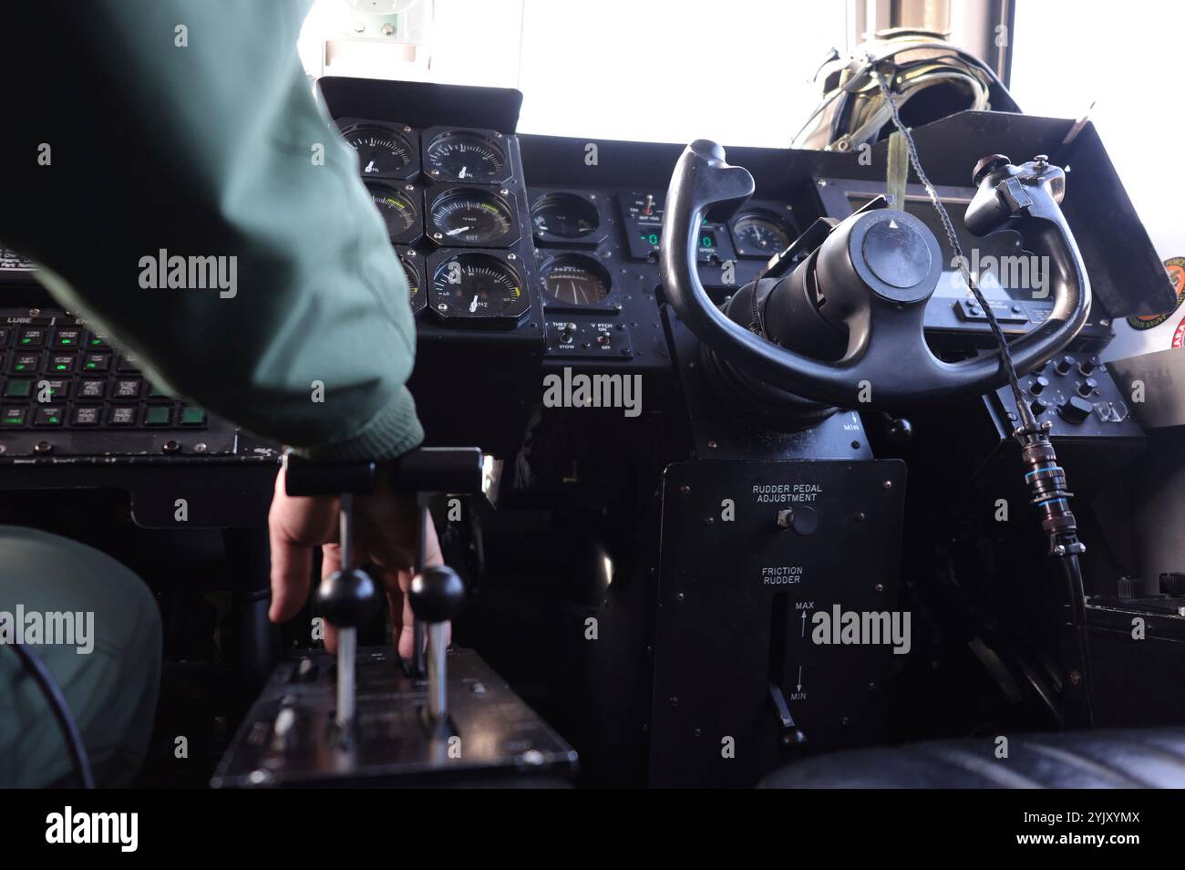 A cockpit of LCAC, an air-cushioned Landing craft of Japan Maritime ...