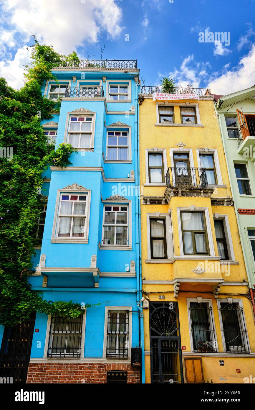 Colorful high rise building facade hi-res stock photography and images ...