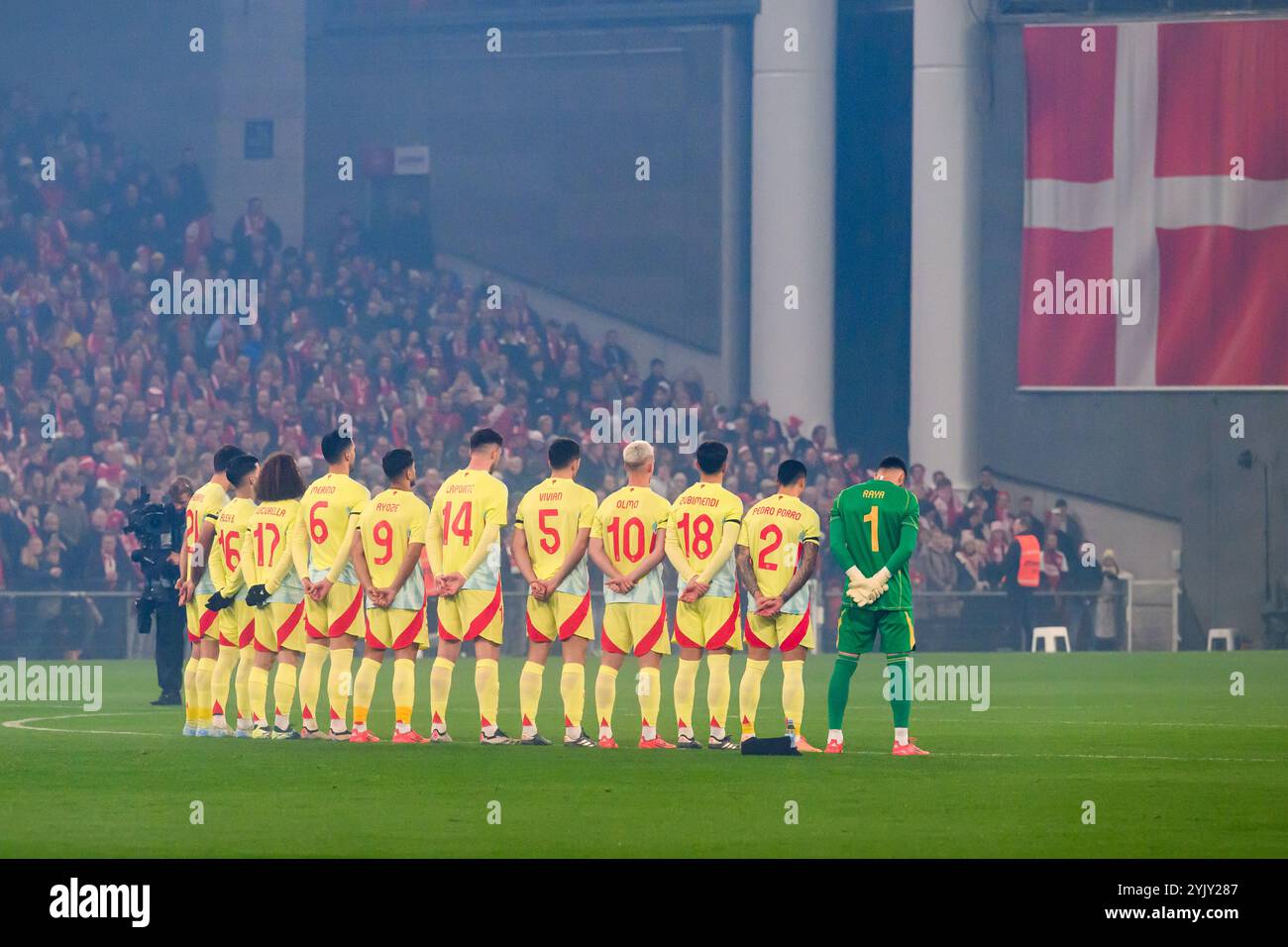 Det spanske hold - holdfoto. UK: starting line-up - team photo. 1 (ESP ...