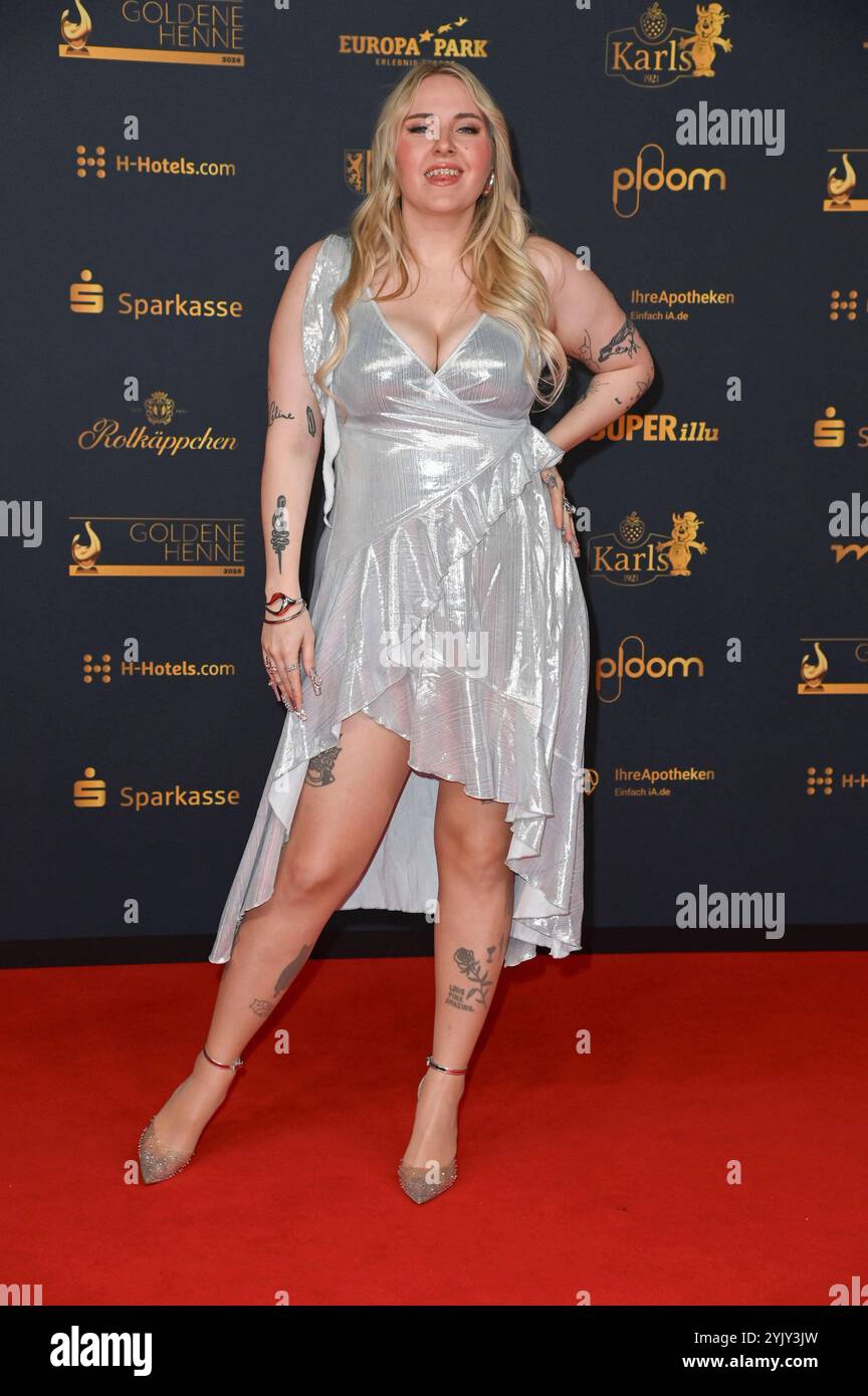 Asdis bei der 30. Verleihung der Goldenen Henne 2024 im Studio 3 der Media City des MDR. Leipzig ...