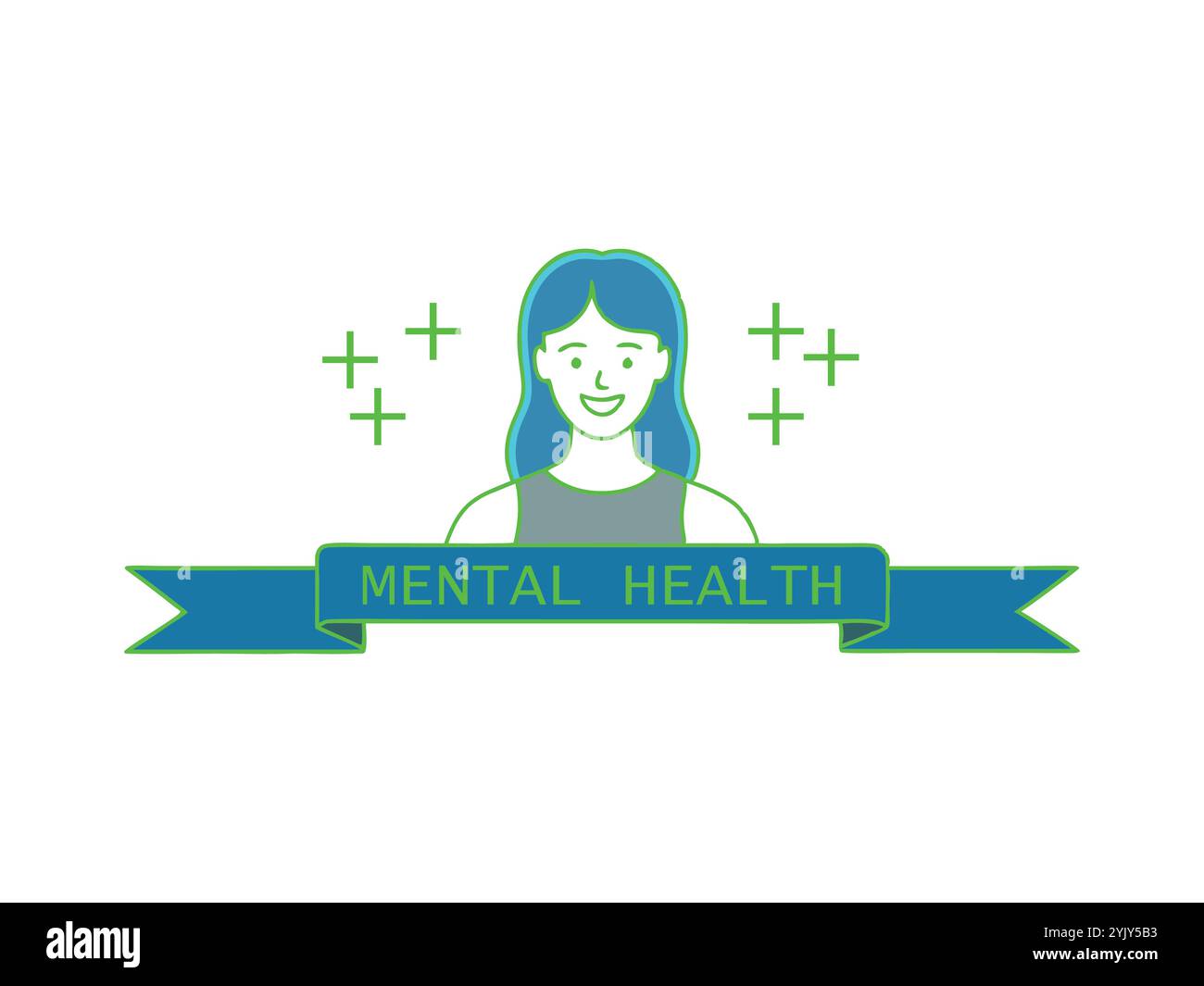Vector mental health hi-res stock photography and images - Alamy