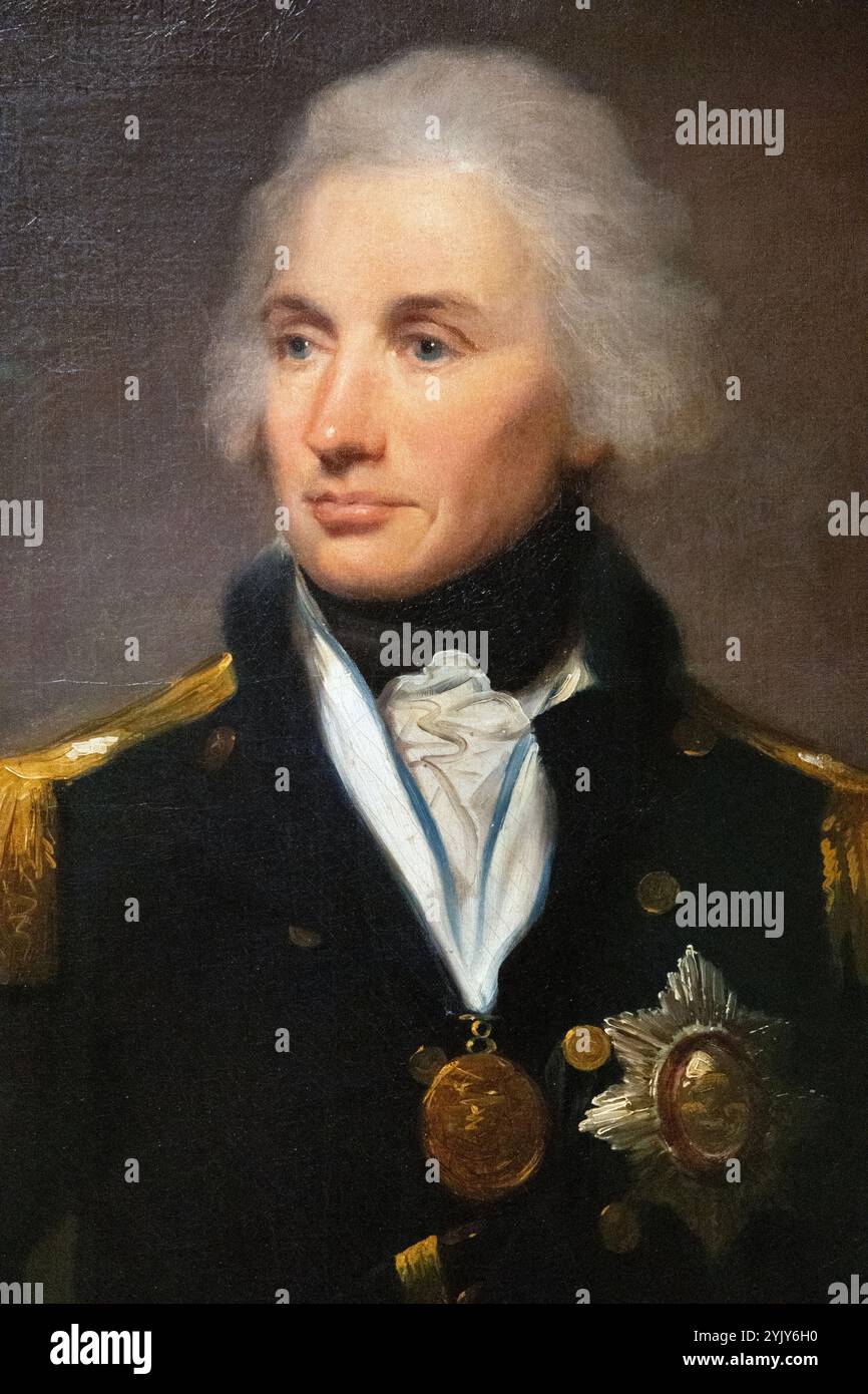 Portrait of Vice-Admiral Horatio Nelson (1798) by Lemuel Francis Abbot ...