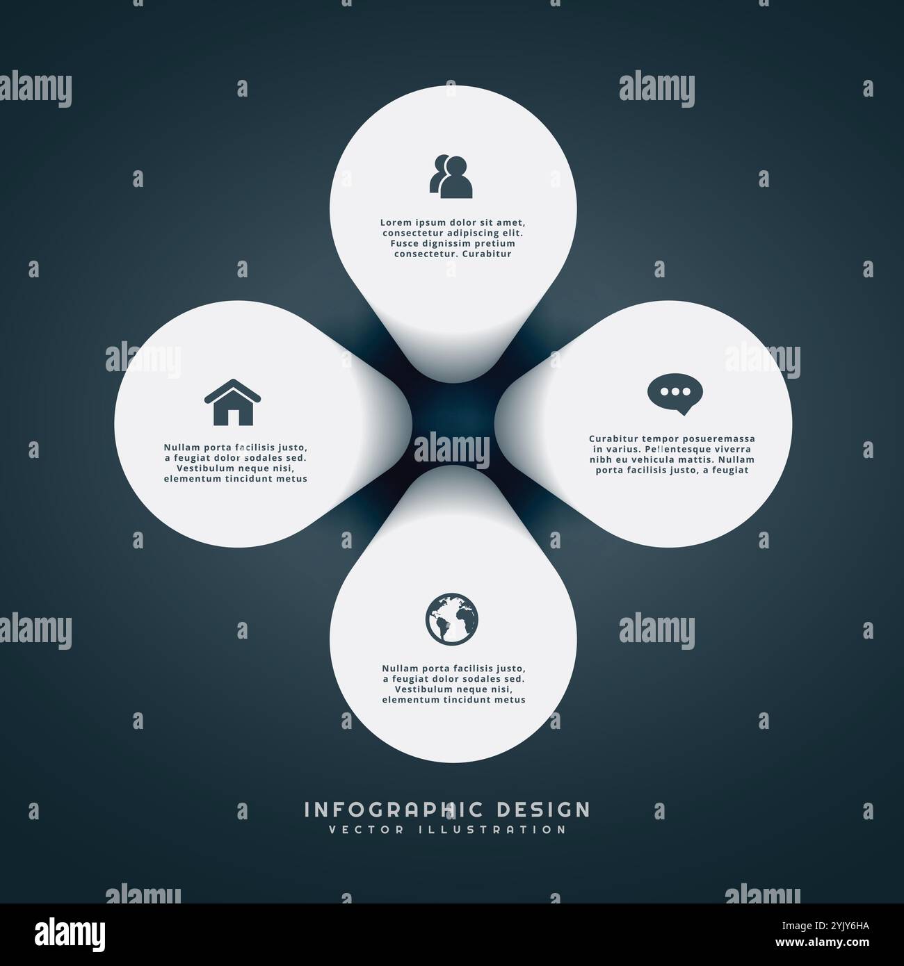 3d infographic with icons vector design illustration Stock Vector Image ...