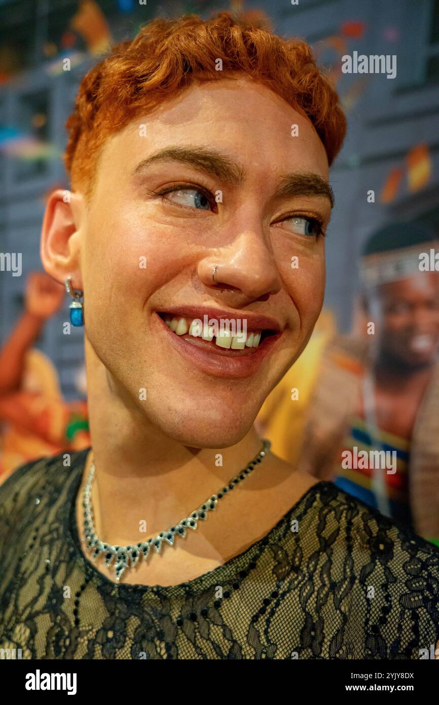 wax figure representing Olly Alexander on display at Madame Tussaud s ...
