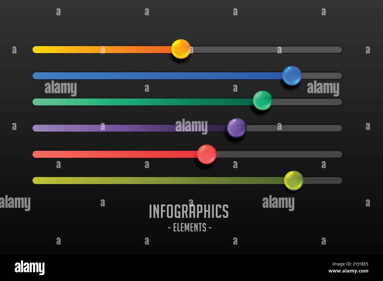 Multicolor graph hi-res stock photography and images - Alamy