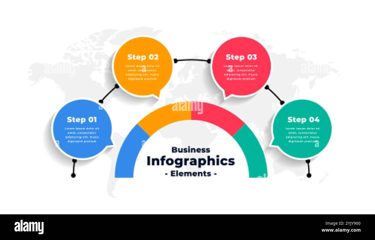 abstract infographics options number workflow template design Stock ...