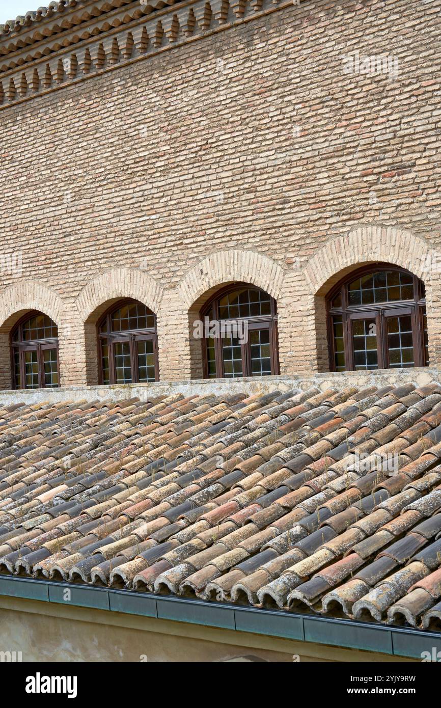 Old castle roof Stock Photo - Alamy