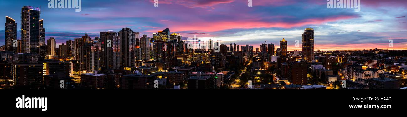 Downtown calgary at sunrise hi-res stock photography and images - Alamy