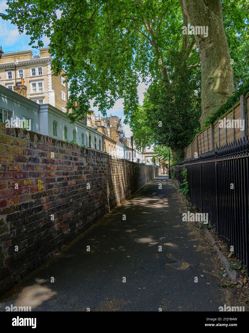 London - 06 16 2022: Princes Gate Mews Lane Stock Photo - Alamy
