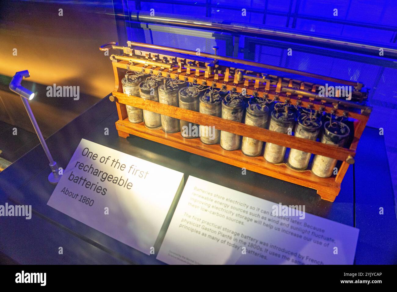 one of the first rechargeable batteries in the world dating back to ...