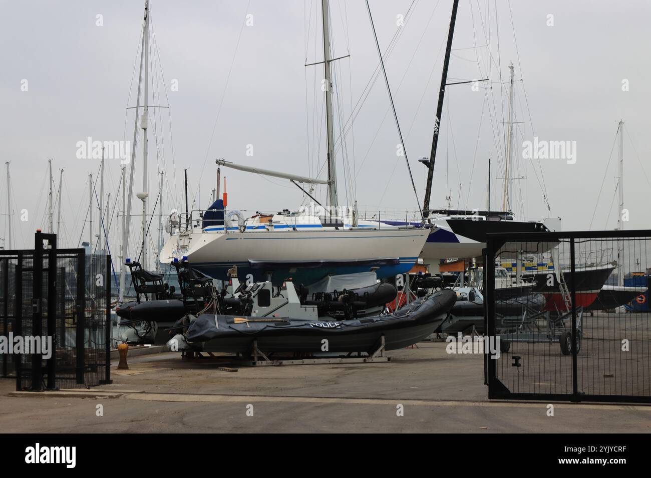 Royal Clarence Yard, Weevil Lane, Gosport, Hampshire, England. 17 ...