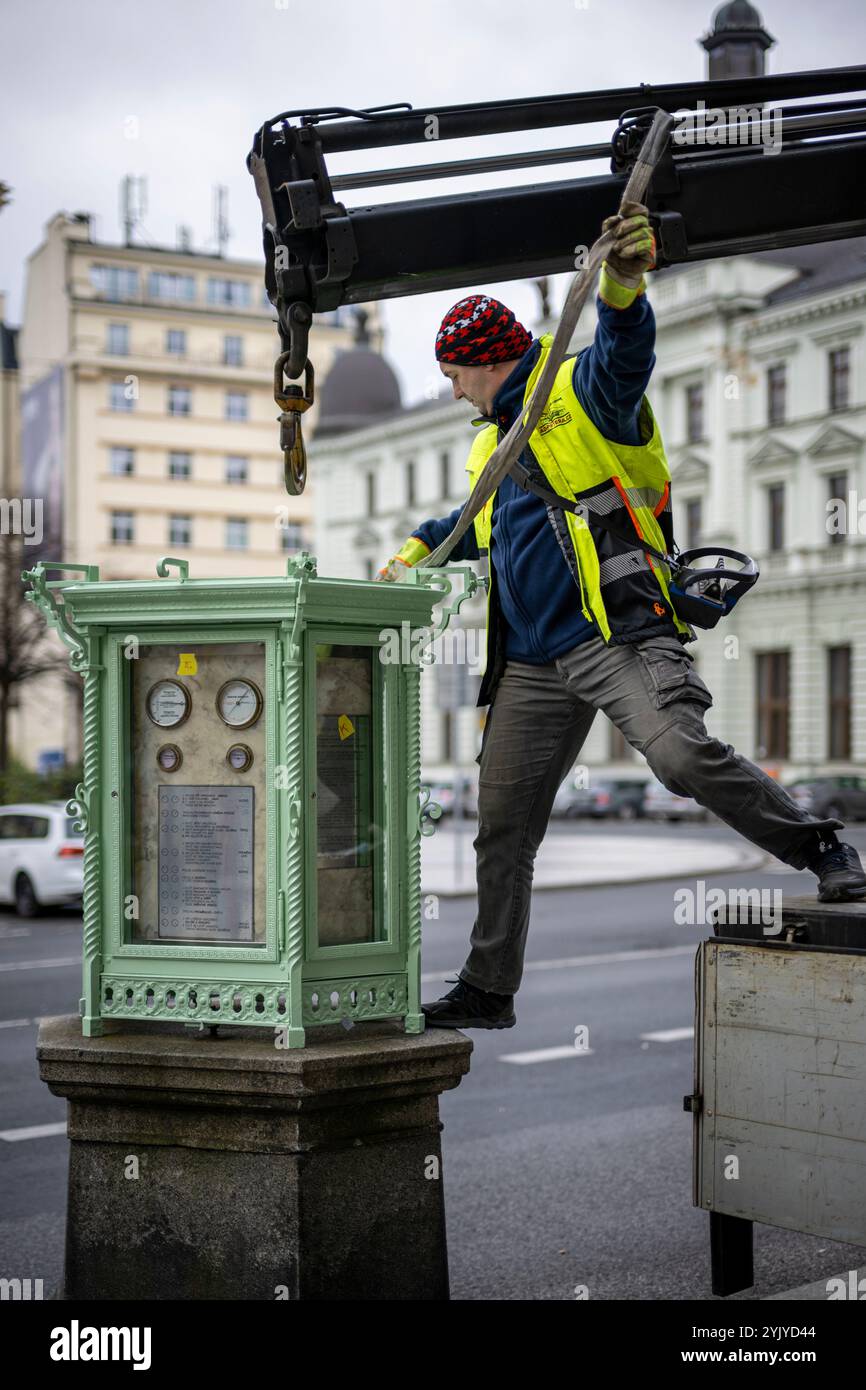 Liberec, Czech Republic. 16th Nov, 2024. Cultural monument of the Czech ...