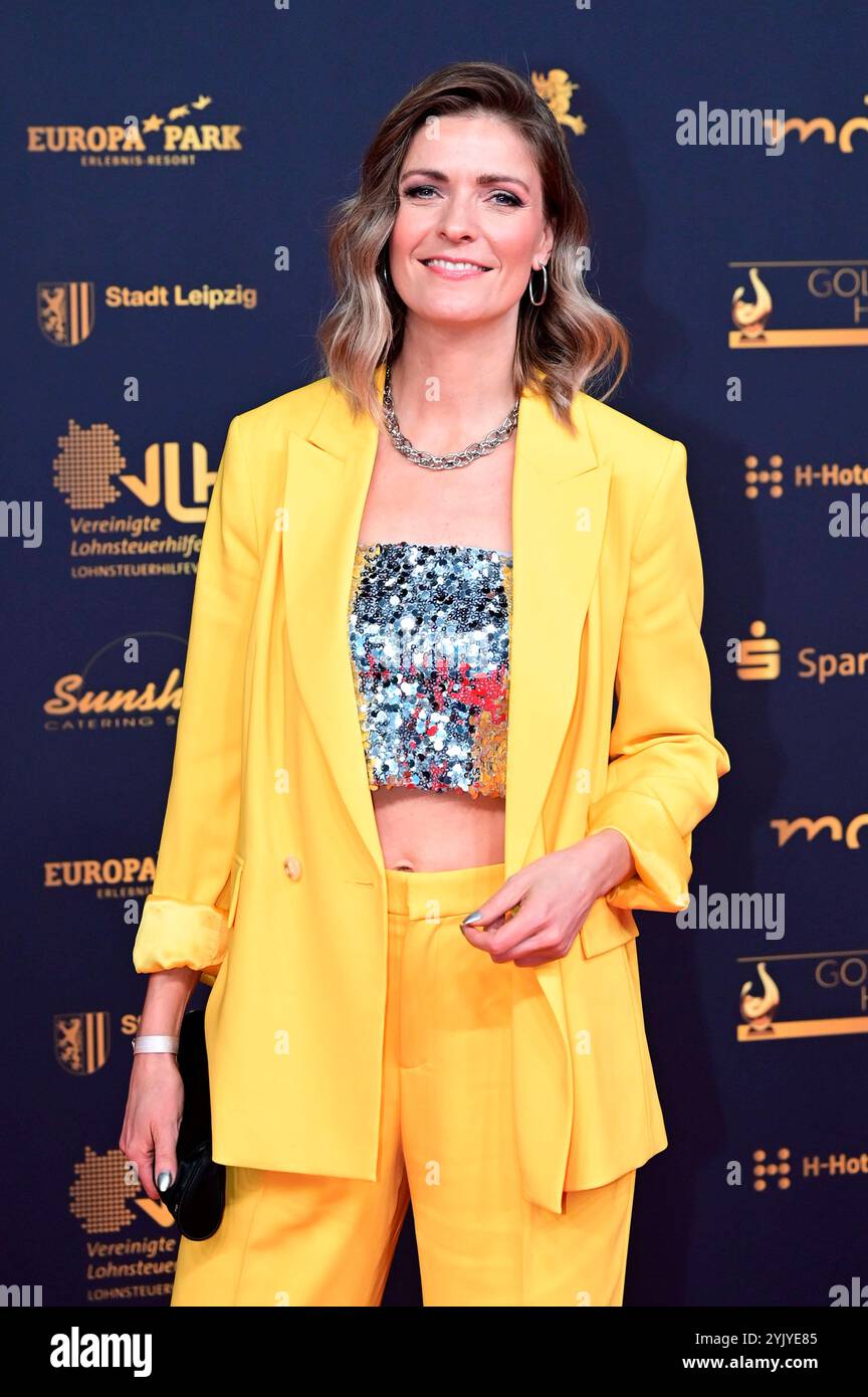 Wiebke Binder bei der 30. Verleihung der Goldenen Henne 2024 im Studio 3 der Media City des MDR ...