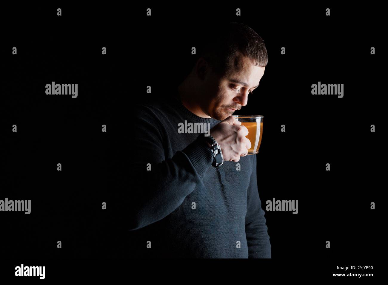 Contemplative capture hi-res stock photography and images - Alamy