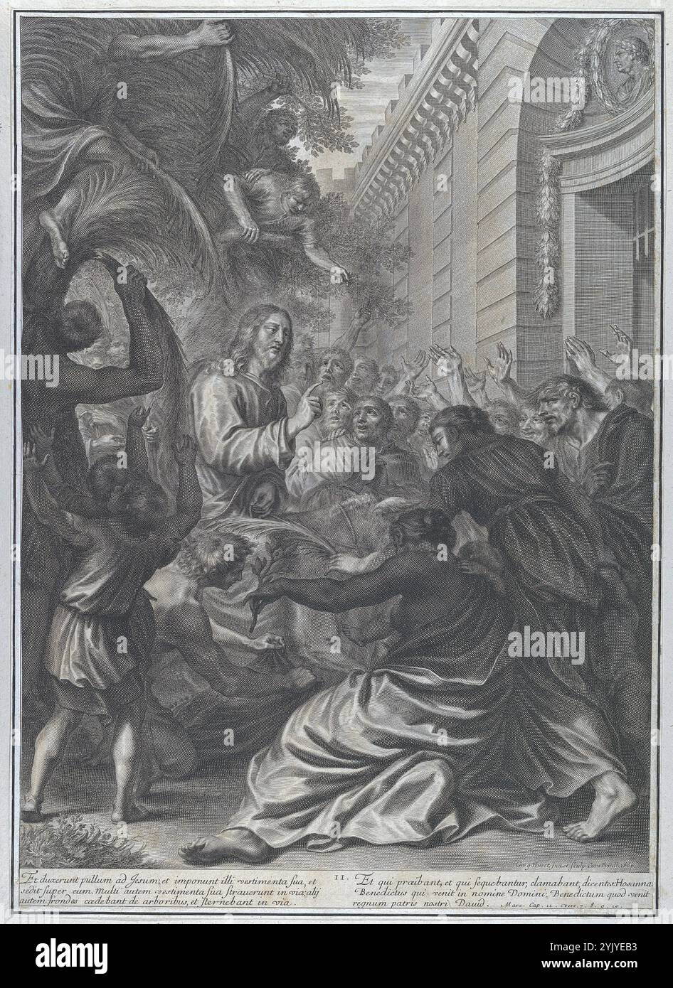 Christ triumphal entry into jerusalem hi-res stock photography and ...