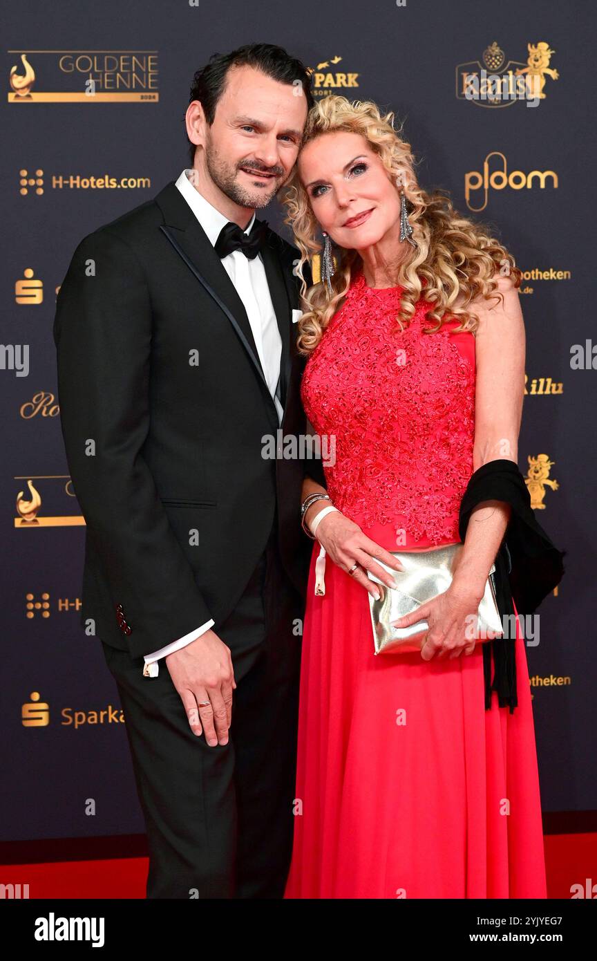 Victoria Herrmann mit Ehemann David Böthig bei der 30. Verleihung der ...