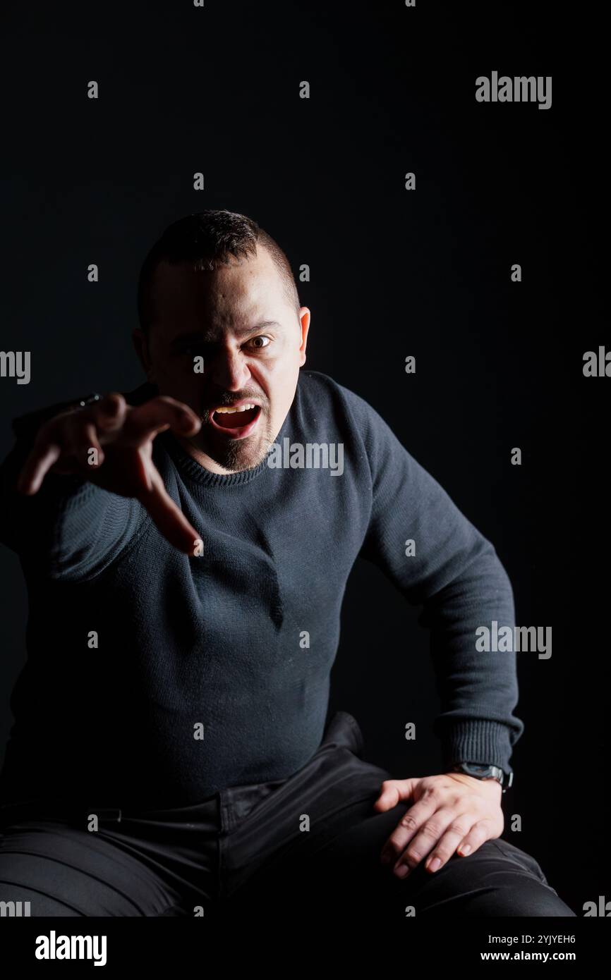 Intense emotion in art hi-res stock photography and images - Alamy