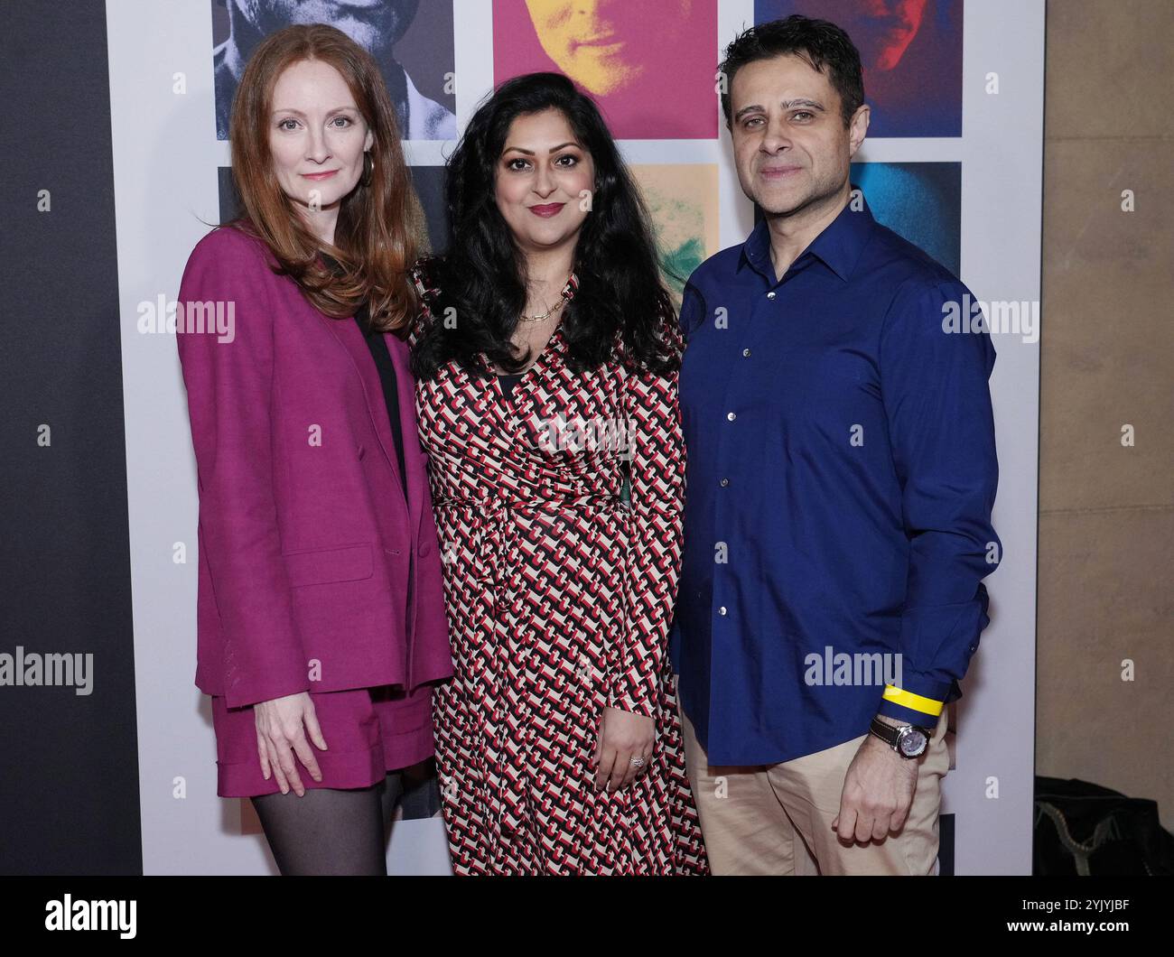 Los Angeles, USA. 15th Nov, 2024. (L-R) Emma West, Sohm Kapila and Rez ...