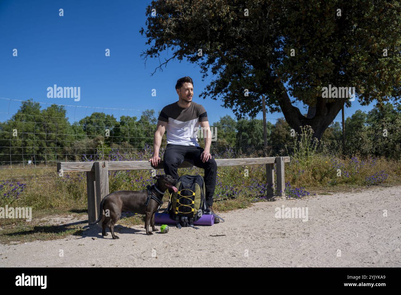 Laughter fun in nature hi-res stock photography and images - Alamy