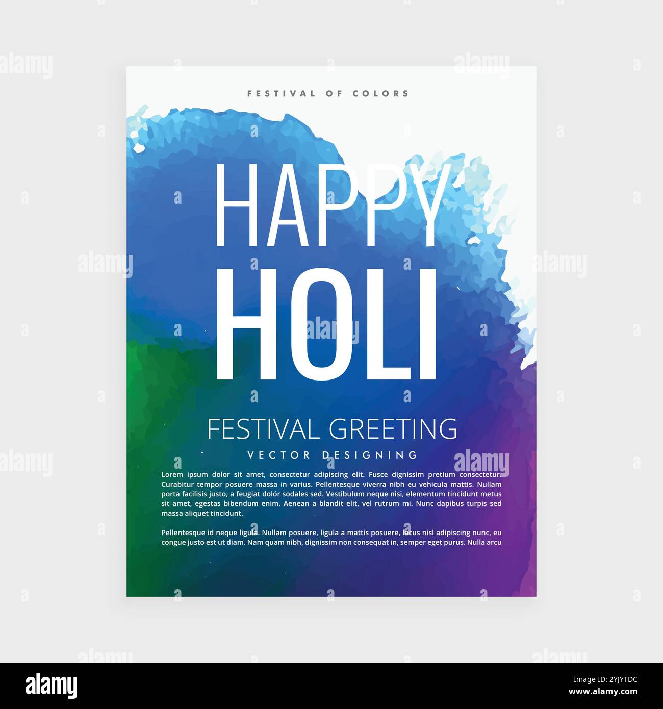 Indian holi Stock Vector Images - Alamy