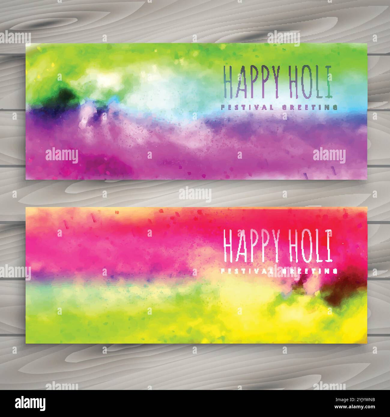 set of holi festival banners Stock Vector Image & Art - Alamy