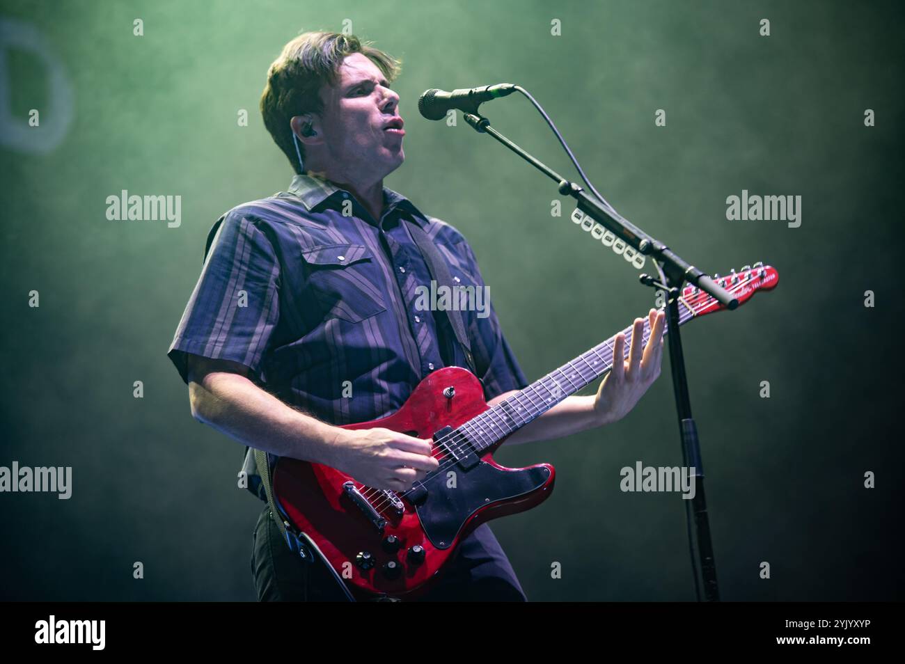 London, United Kingdom. 15th November 2024. Jimmy Eat World perform ...
