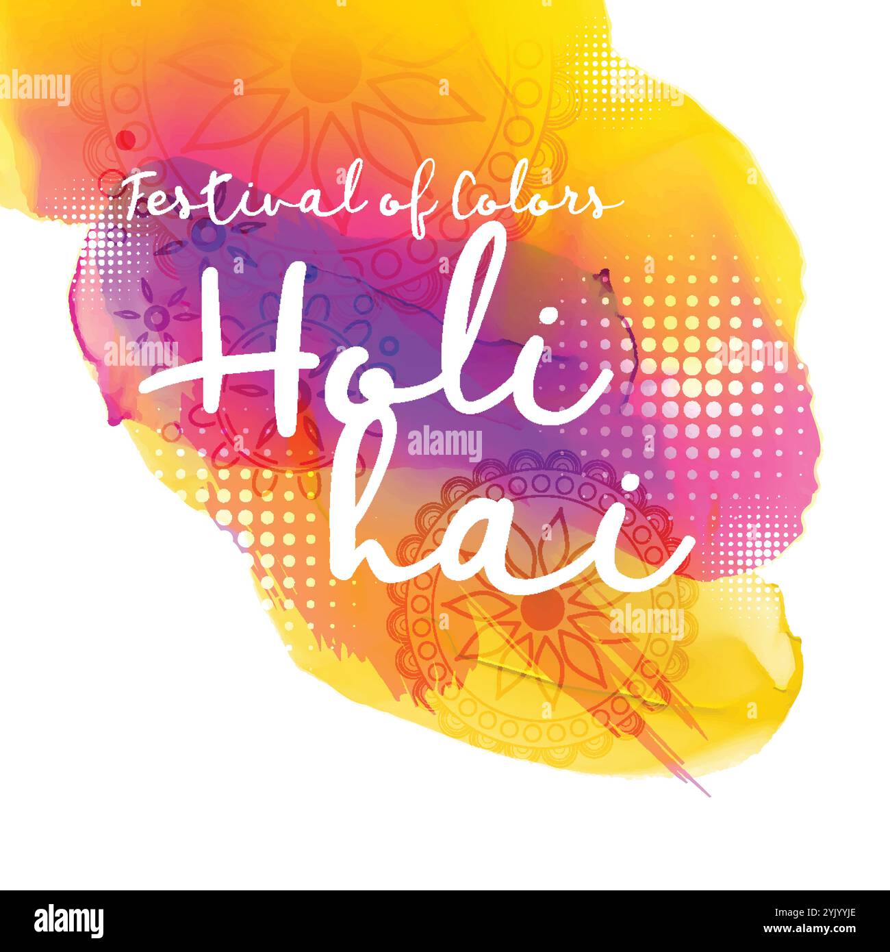 Vibrant indian colours Stock Vector Images - Alamy