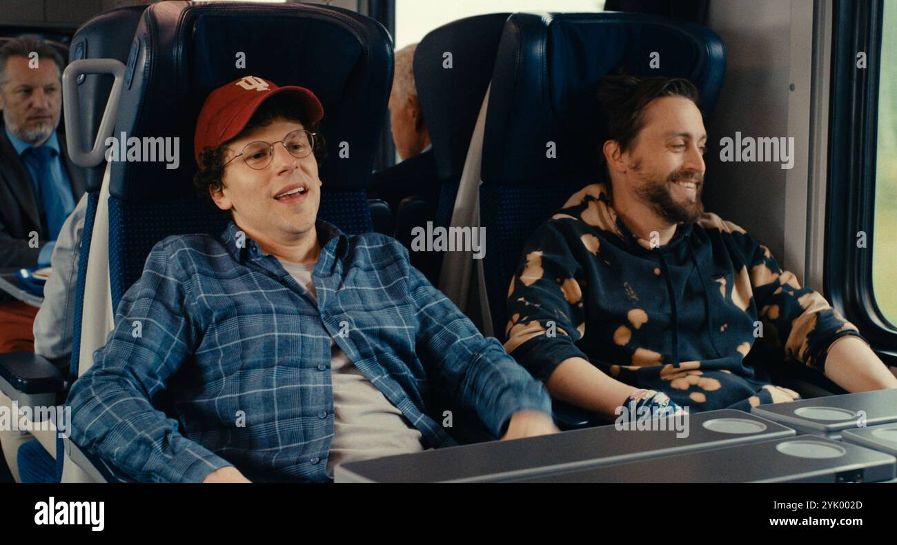 A Real Pain (2024) directed by Jesse Eisenberg and starring Jesse ...