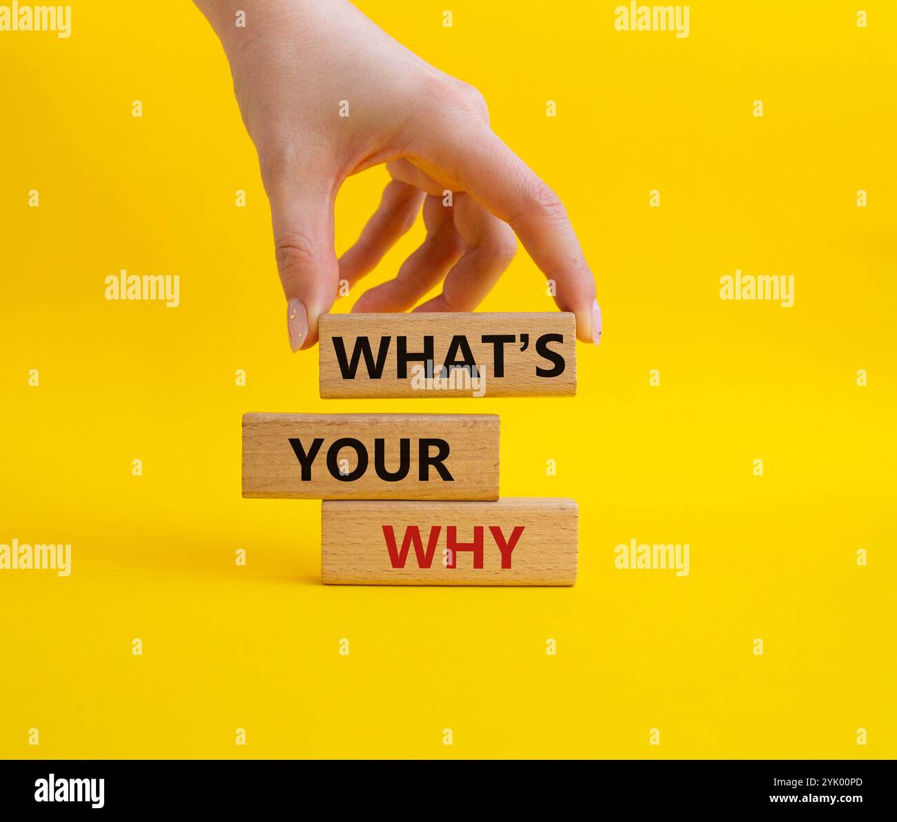 What is Your Why symbol. Concept words What is Your Why on wooden ...