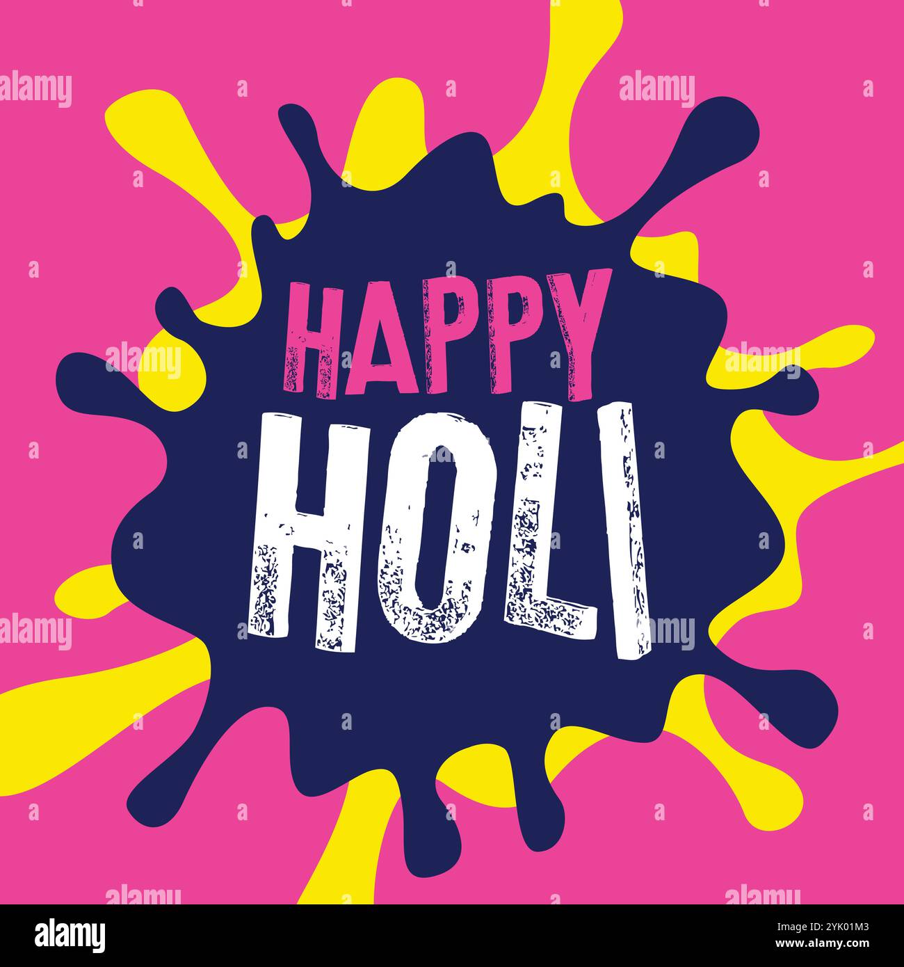 happy holi color splash vector background Stock Vector Image & Art - Alamy