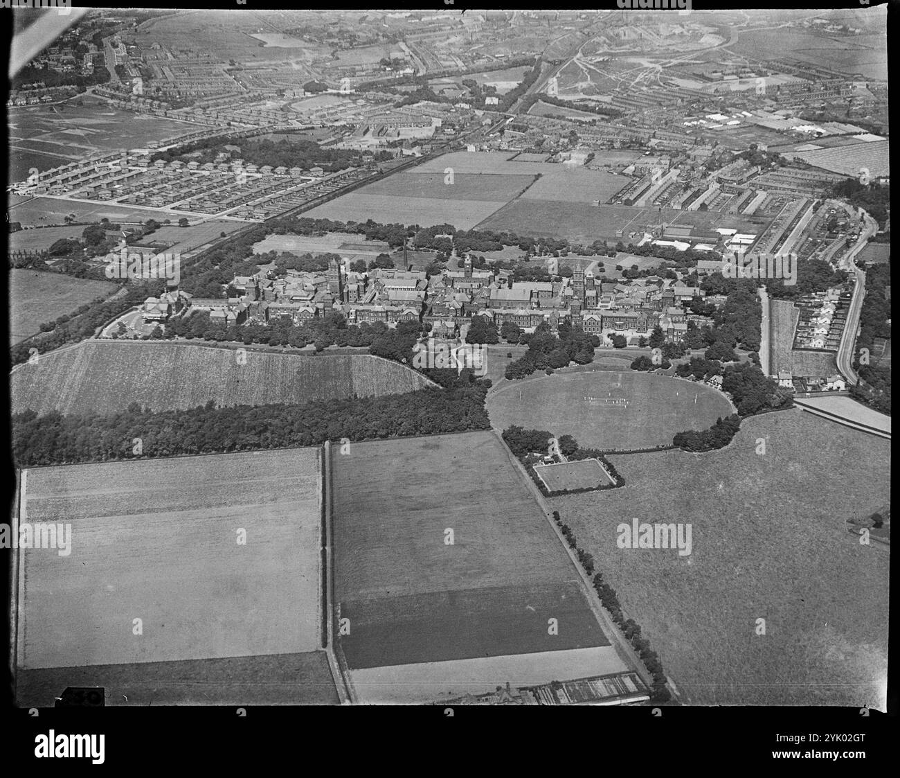 Rainhill Hospital Annexe, Eccleston Park, Lancashire, c1930s Stock ...