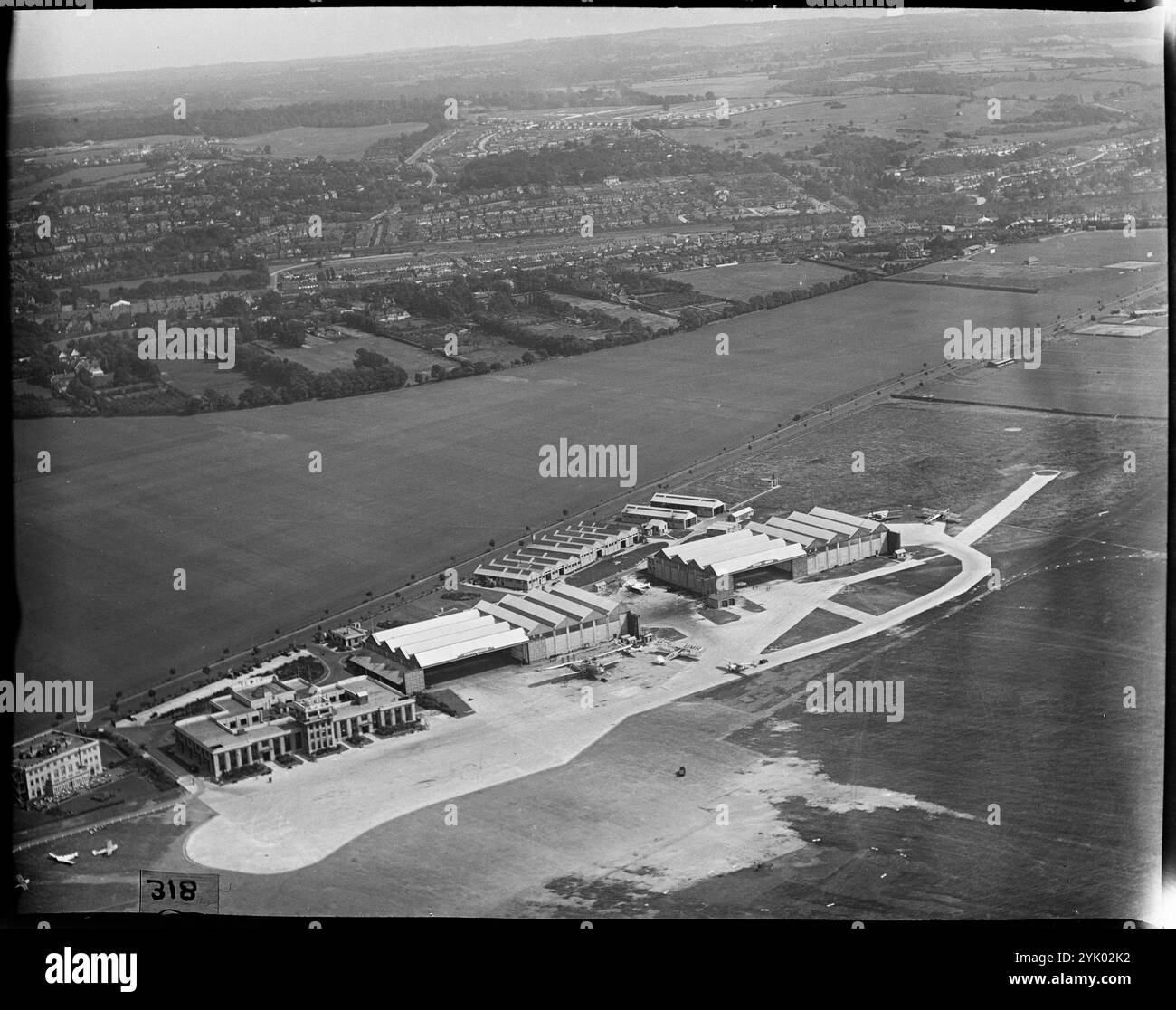 An aerial view of croydon hi-res stock photography and images - Alamy