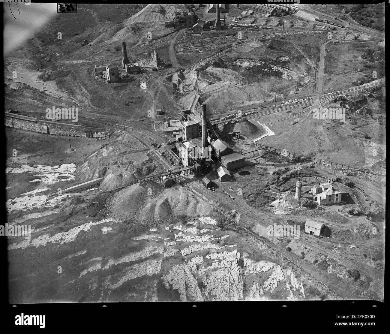 Hodbarrow millom Black and White Stock Photos & Images - Alamy