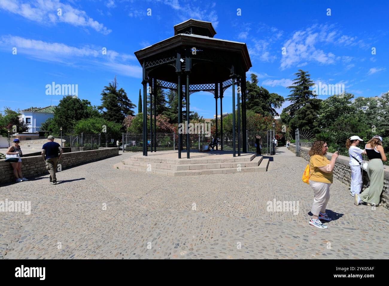 The Kiosk at the Ronda Viewpoint, El Balcon del Tajo (El Balcon del ...