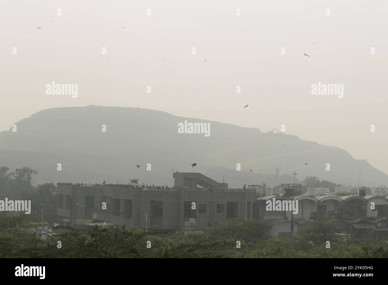 Ghazipur landfill view hi-res stock photography and images - Alamy