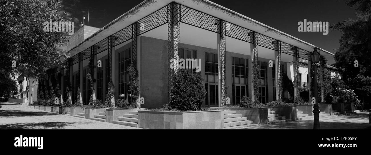 The Picadero Cubierto RMCR building, Ronda city, Andalusia, Spain Stock ...