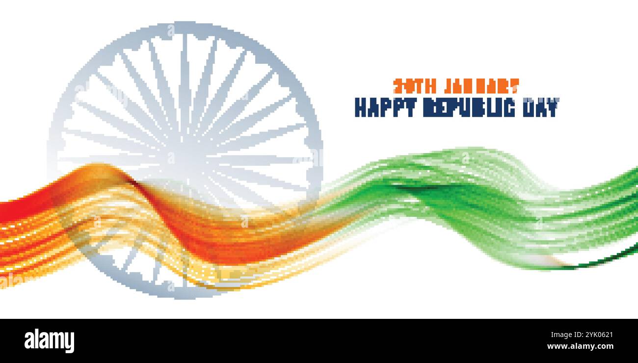 indian happy republic day banner Stock Vector Image & Art - Alamy