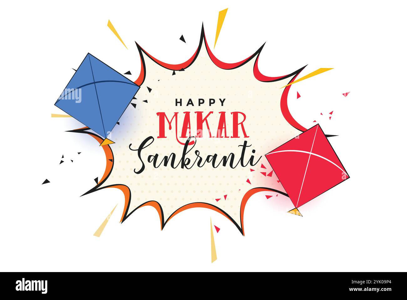 Happy lohri background Cut Out Stock Images & Pictures - Alamy