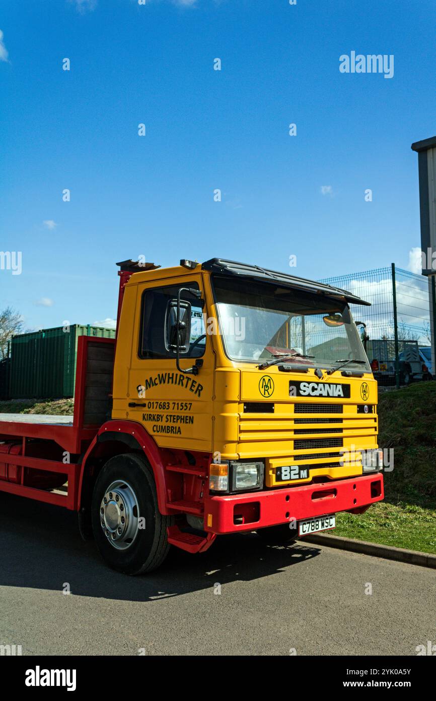 Scania 82M. Kirkby Stephen Easter Rally 2023 Stock Photo - Alamy