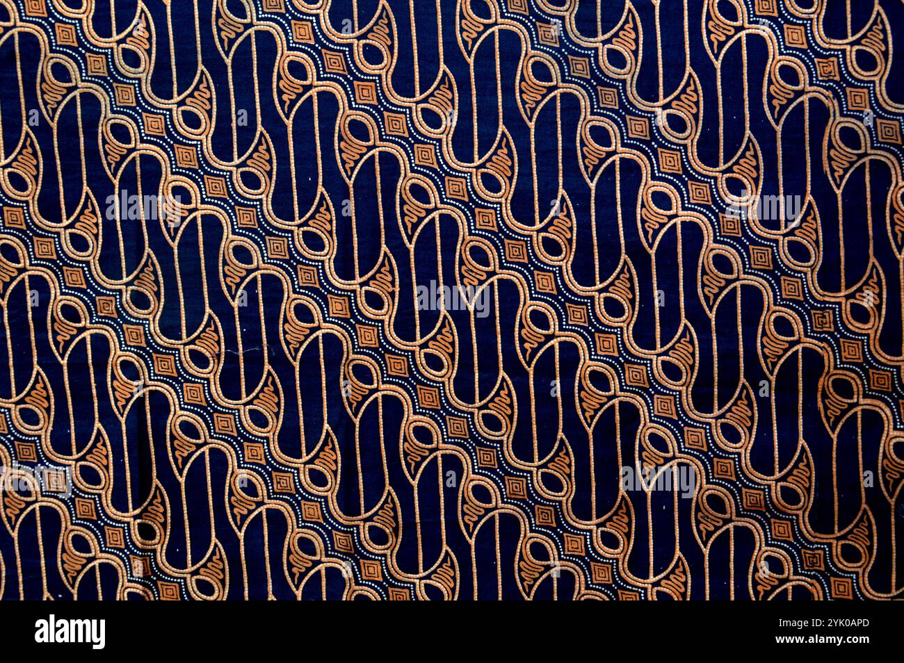 detailed pattern of batik cloth Stock Photo - Alamy