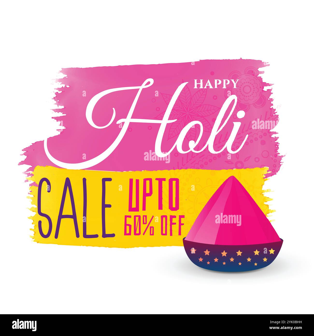 happy holi festival sale background Stock Vector Image & Art - Alamy