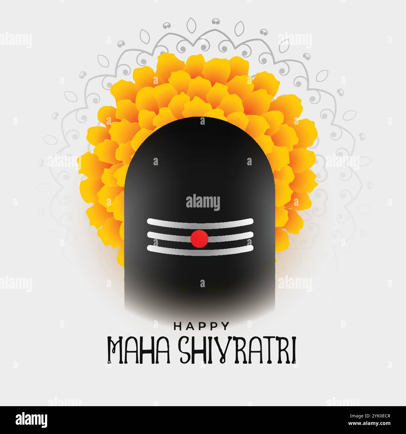 maha shivratri festival background design Stock Vector Image & Art - Alamy
