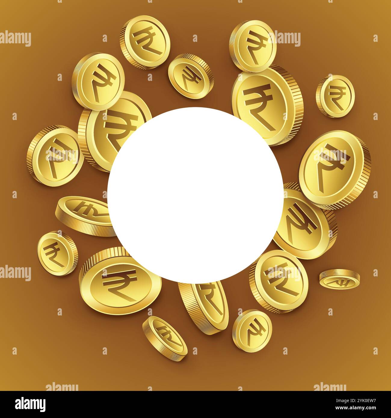 Indian coins currency Stock Vector Images - Alamy