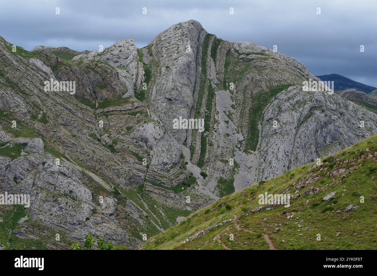 Alto Sil Mountains in North-western Spain Stock Photo - Alamy
