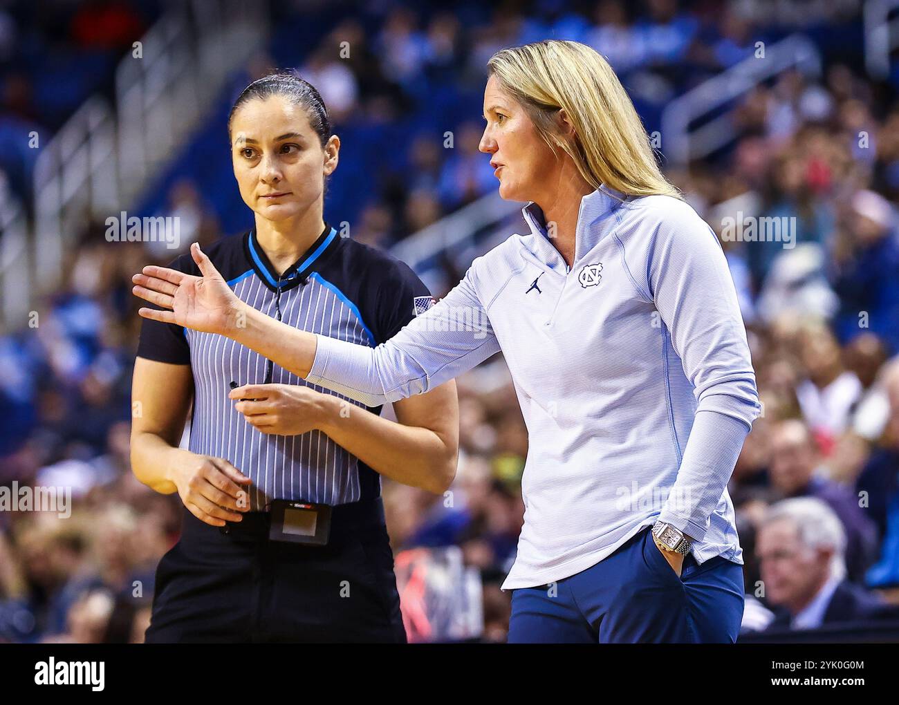 November 15, 2024: Courtney Banghart is the head women's basketball ...