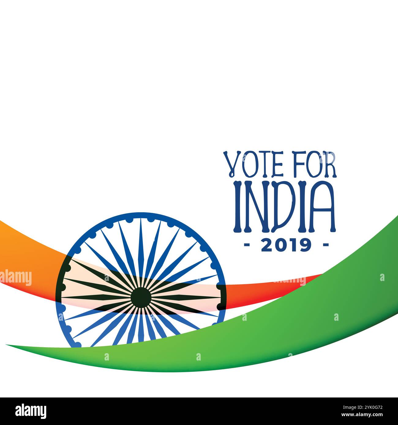 indian 2019 election background design Stock Vector Image & Art - Alamy