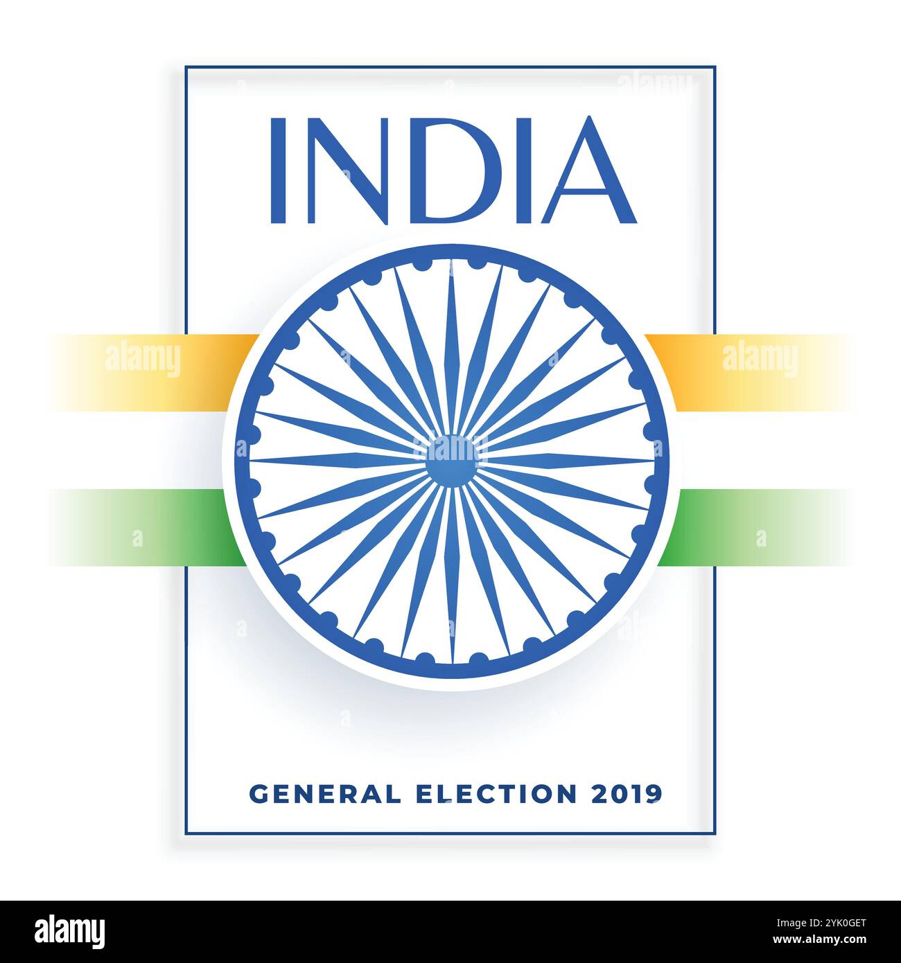 2019 election of india banner design Stock Vector Image & Art - Alamy