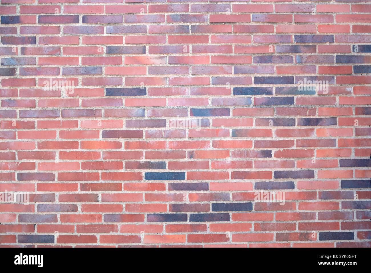 Brick wall background texture. Red color bricks, Building facade ...